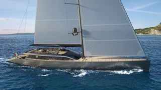 New 47m Perini Navi sloop for sale with Edmiston